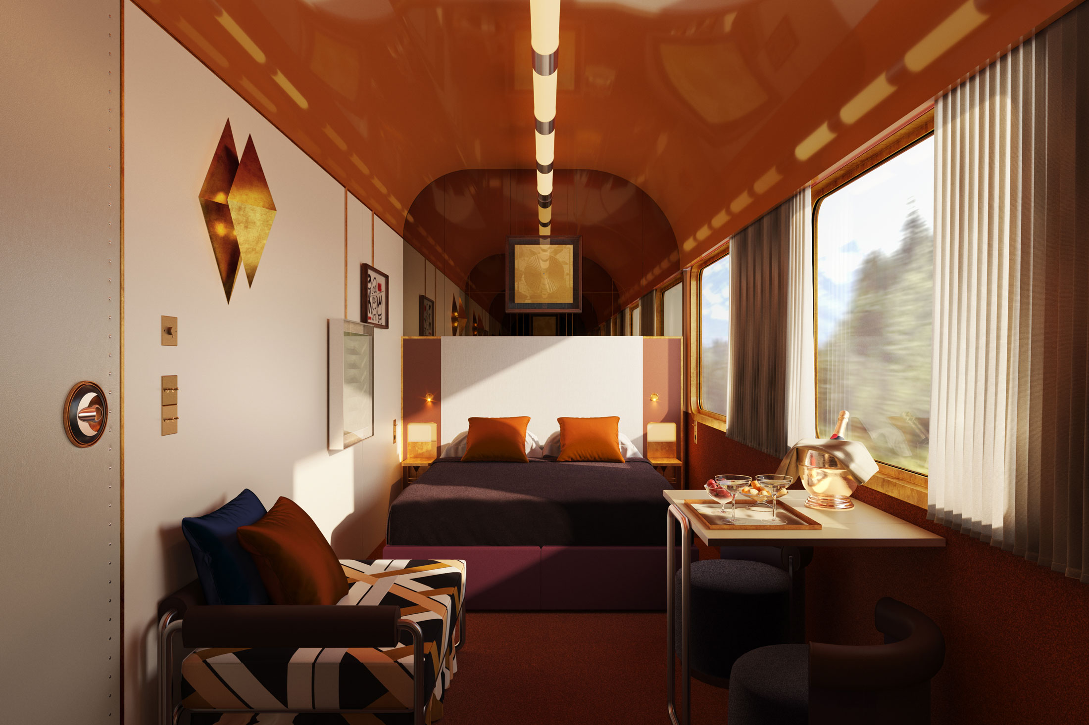 Cabines suite, Italie | Orient Express La Dolce Vita